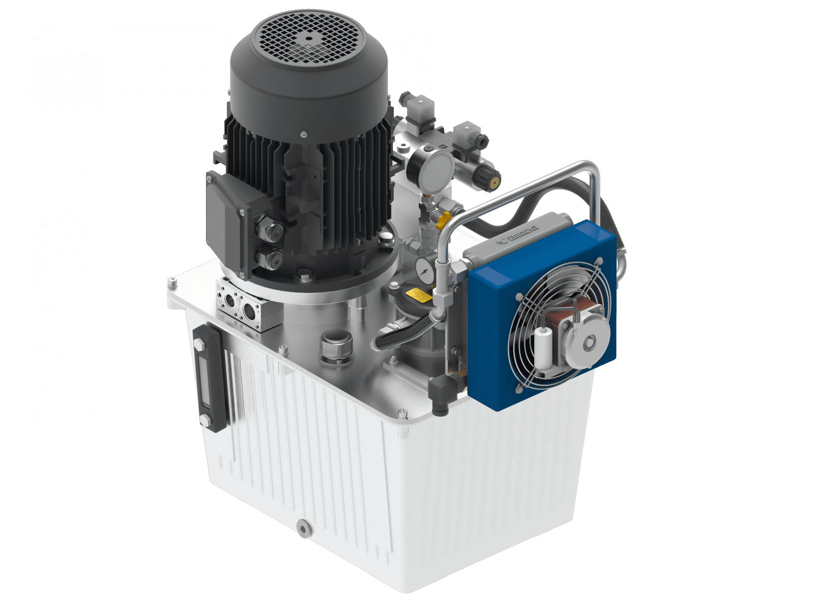 Hydraulik Aggregat Uni 7,5 kW, 50 Hz, 400 Volt, 1450U/min mit ...